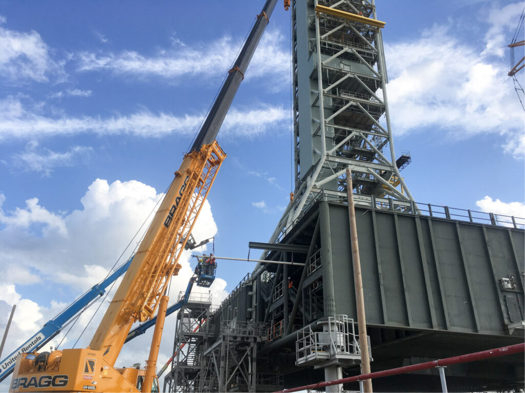GSDO Mobile Launcher Ground Support Equipment Installation | JP Donovan